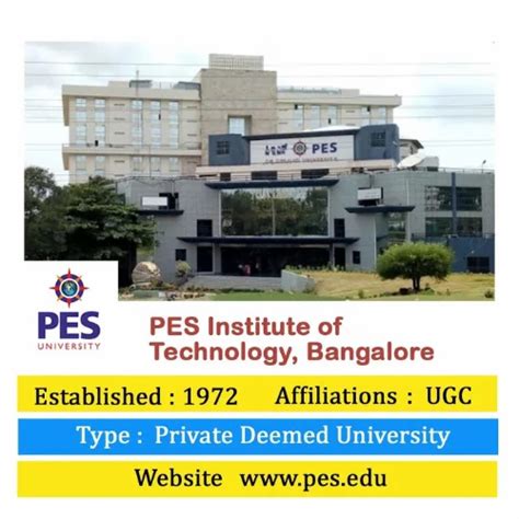 Btechmtech Admission In Top Colleges Pes University At Rs 24999 In