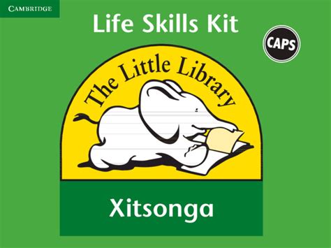 Little Library Life Skills Kit Xitsonga