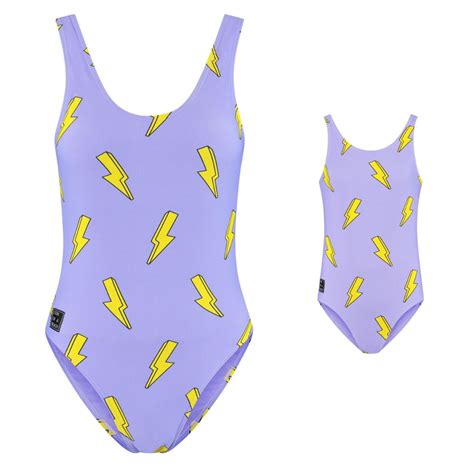 Bliksem Lila Moeder En Dochter Badpak Son Of A Beach