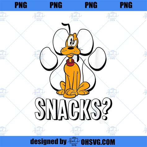 Pluto Snacks Png Disney Png Disney Pluto Png Ohsvg