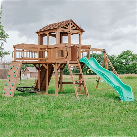 Playset Ada Compliant Wood Playsets And Swing Sets At