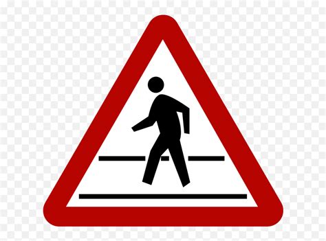 Pedestrian Crossing Ahead Yield To Pedestrians Sign Pngpedestrian