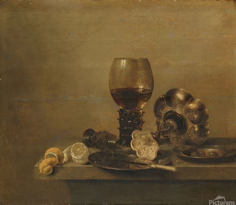 Still Life With A Broken Glass 1642 By Willem Claesz Heda 15941680