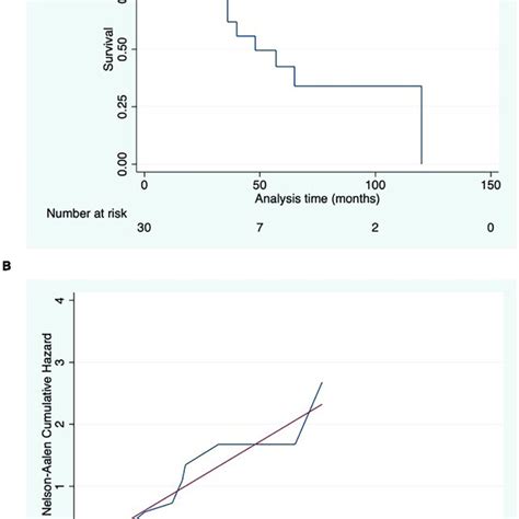 A Survival Function Displayed Using Kaplan Meier Estimate With