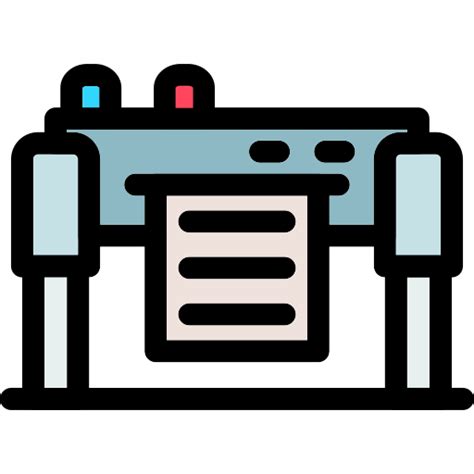 Plotter Generic Color Lineal Color Icon