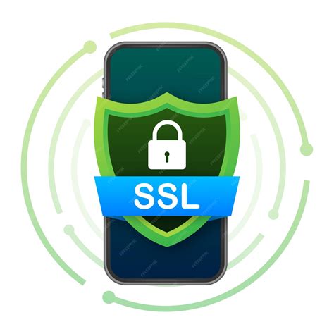 Premium Vector Secure Internet Connection Ssl Icon Ssl Safe Guard Vector Stock Illustration