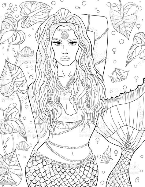Coloring Book Beauties Women Stock Illustration Download Image Now Coloring Book Art