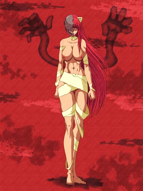 Rule 34 Angry Expression Bandages Bare Hands Bare Knees Bare
