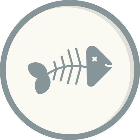 Fishbone Vector Icon 32705337 Vector Art At Vecteezy