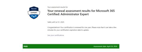 Im Happy To Share That Ive Renewed My Certification Microsoft 365… Joseph Kilonzo