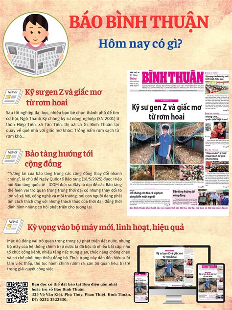 Kính Mời độc Giả đón đọc Báo In Bình Thuận Hôm Nay 145