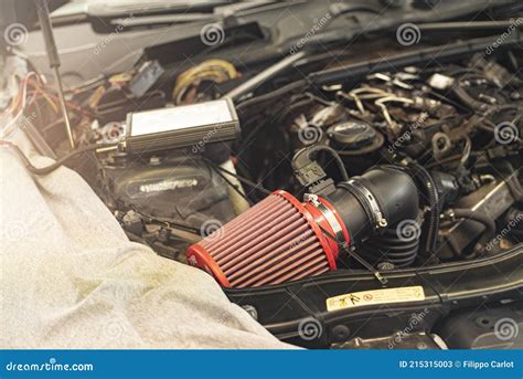Tuning Car Engine Stock Image Image Of Repair Metal 215315003