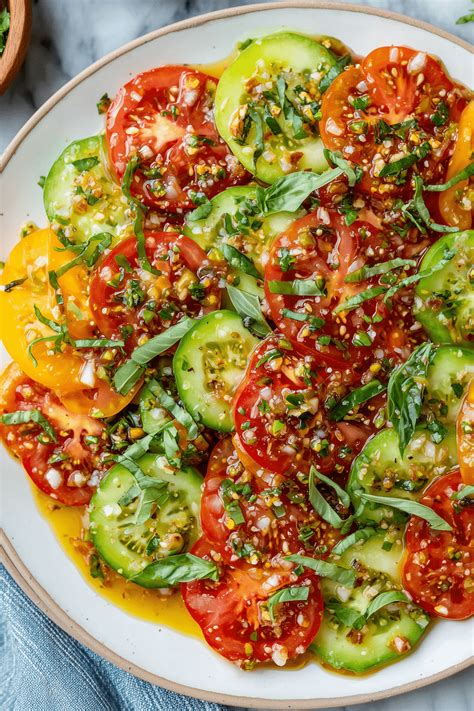 Heritage Tomato Salad Recipe Crunch And Color