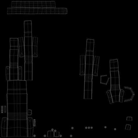 3d Model White Sci Fi Ammunition Belt Vr Ar Low Poly Cgtrader