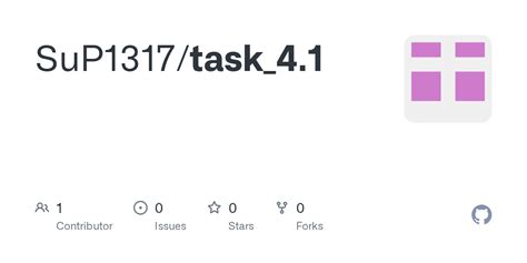 Github Sup1317task41