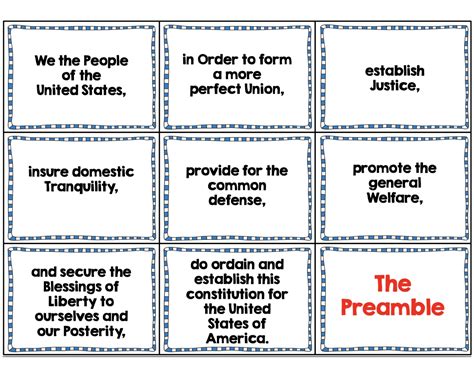 Preamble Meanings Ce 2c Sol Quiz