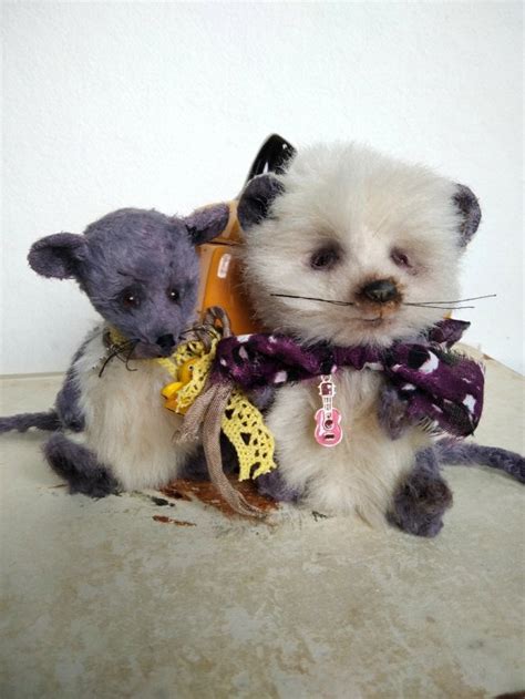 Teddy Mouse Feather By Svitlana Voitenko Tedsby