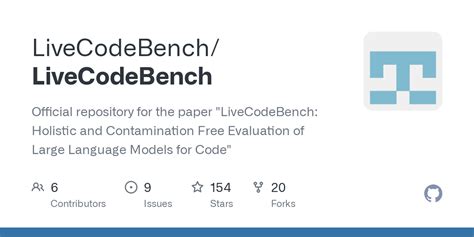 Issues · Livecodebenchlivecodebench · Github