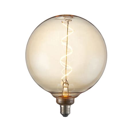 E27 4w Led Globe Bulb Spiral Filament Lightbox