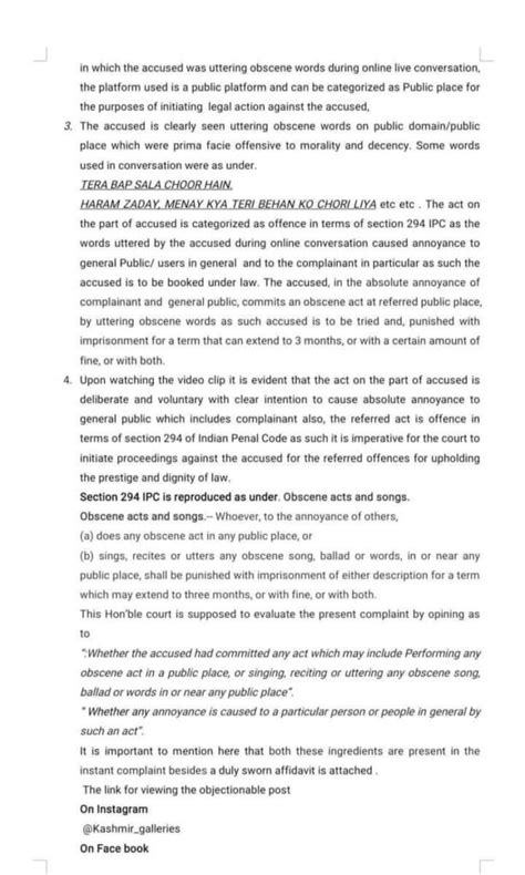 Lawyer Files Case Against Influencer Apni Party Member Mudasir Bhat For Using ‘foul Language