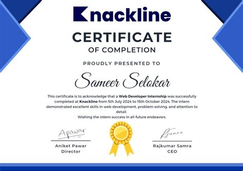 sameer selokar on linkedin internship nextjs webdevelopment reactjs ssrandssg