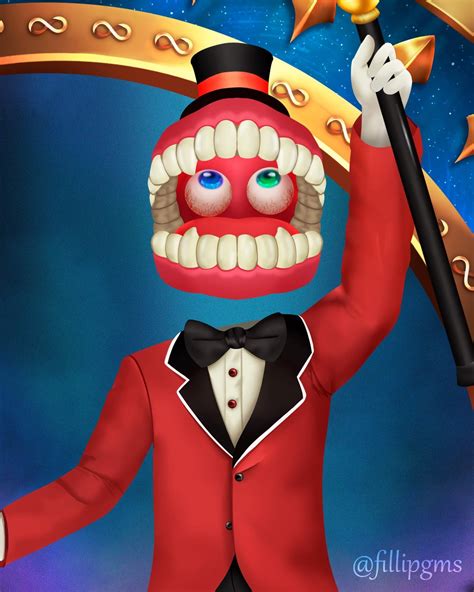 Caine The Magician Artist Fillipgms Rthedigitalcircus