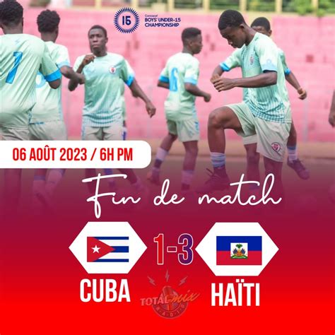 Foot Concacaf Championship U15 PrÉcieux SuccÈs Des Petits