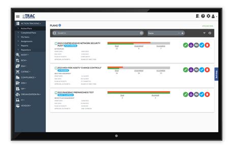 Trac Action Tracking Software Sbs