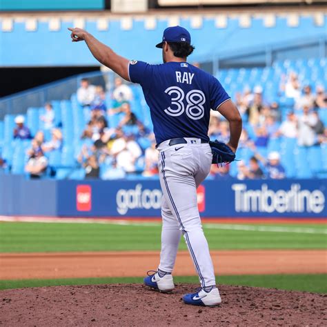 Download Robbie Ray Pointing At Something Wallpaper