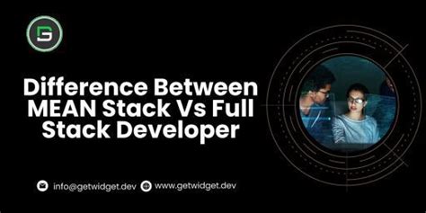 Mean Stack Vs Full Stack Developer How To Choose The Right Stack