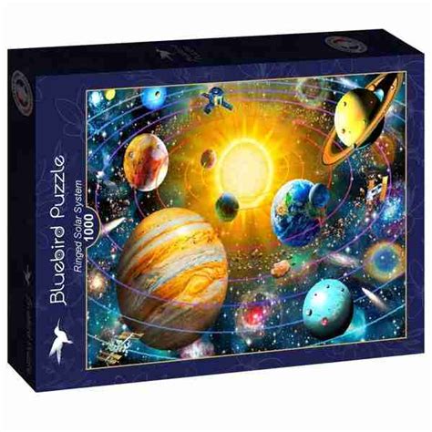 Ringed Solar System 1000 Pieces Puzzles For Adults