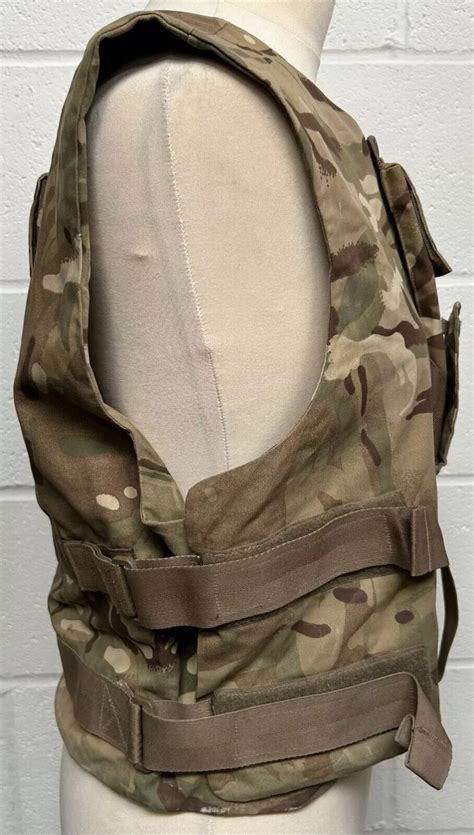 British Military Issue Mtp Camouflage Cba Body Armour Cover Flak Jacket