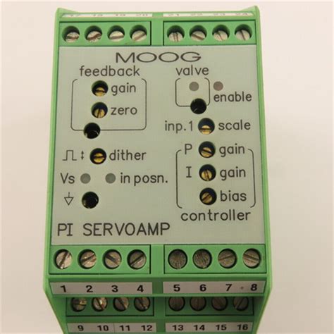 Moog G122 202a001 Plc Moog 穆格 深圳长欣自动化设备有限公司