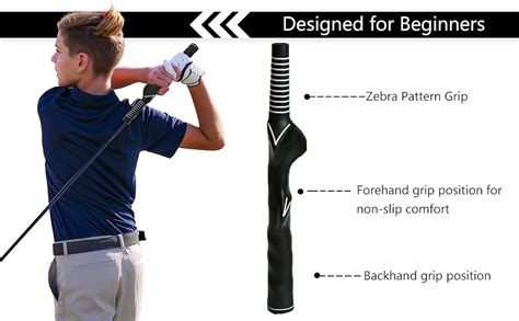 Yuyeran 2pcs Left Hand Golf Training Grip Golf Club Grip