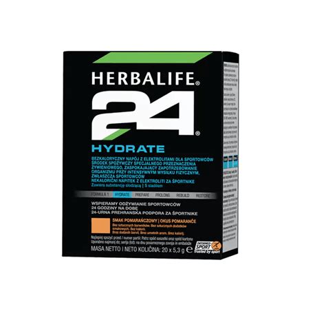 Herbalife H24 Hydrate O Smaku Pomarańczowym 20 Saszetek Herbalife
