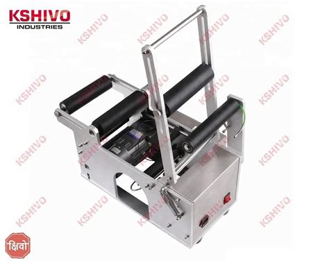 Round Mild Steel Semi Automatic Labelling Machine For Labeling At ₹ 32000piece In Kalyan