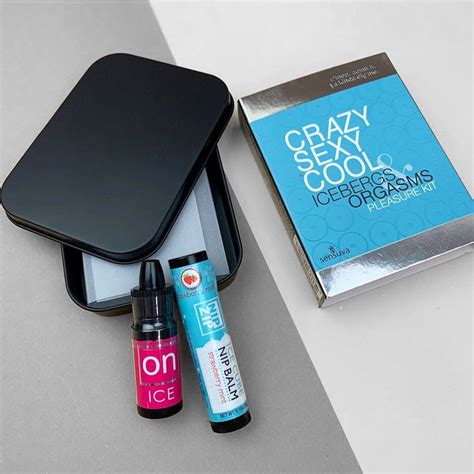 Crazy Sexy Cool Icebergs And Orgasms Cooling Arousal Pleasure Kit