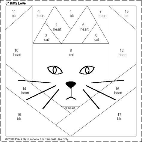 Free Printable Cat Quilt Patterns Printable Templates