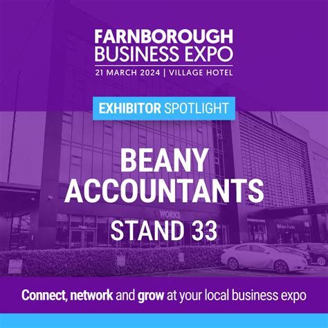 Beany Uk Are Going To Be At The Farnborough Business Expo Today