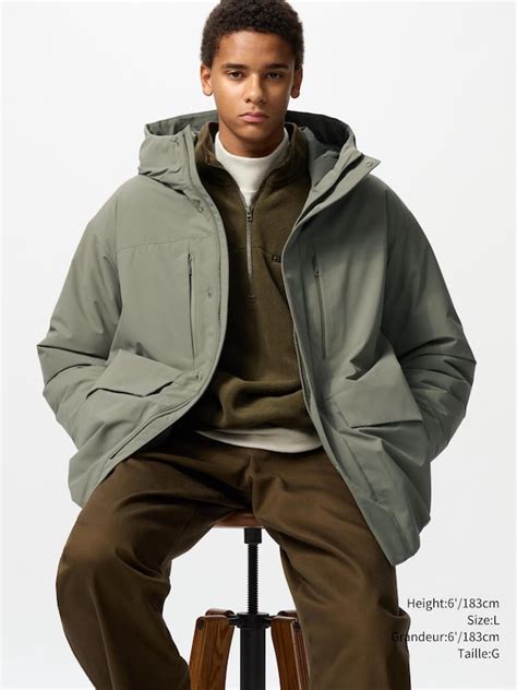 Unisex Hybrid Down Parka Uniqlo Ca