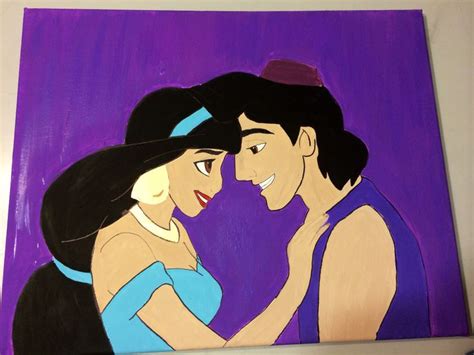 Aladdin And Jasmine By Sasha Disney Characters Aladdin And Jasmine Art