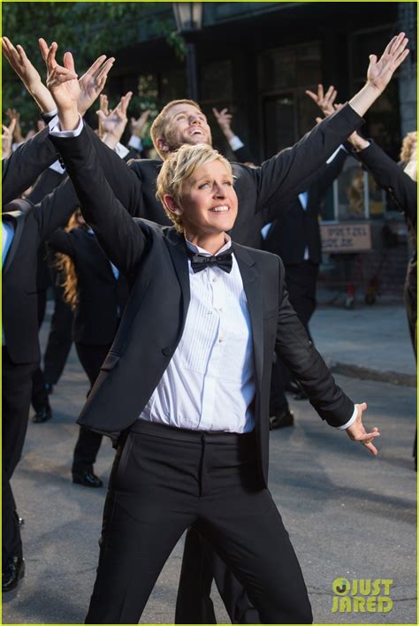 Ellen Degeneres Dances In The Streets In First Oscars Promo Photo