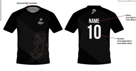 Ffc Black Training Tee Hof Supply Group