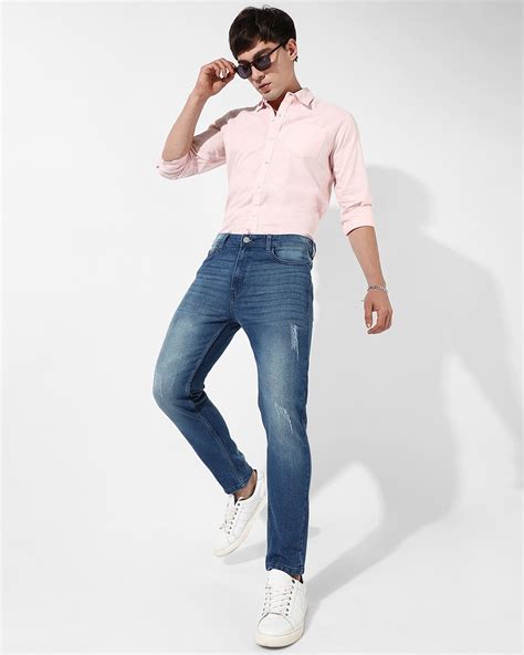 Dress Shirts With Blue Jeans How To Style Blue Jeans With Matching