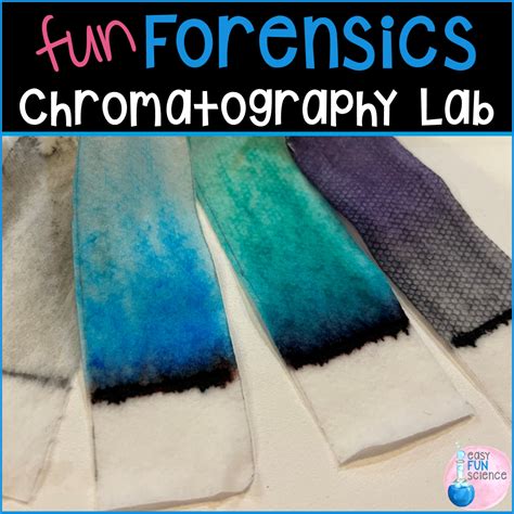 Chemistry In Forensics Chromatography Activity Made By Teachers