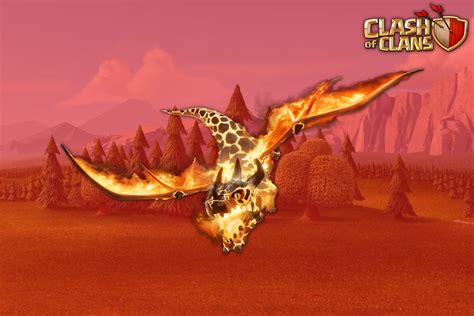 Clash Of Clans Dragon Level 3