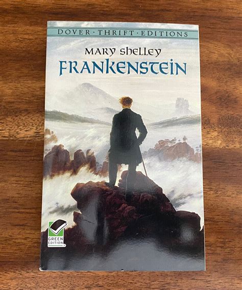 Frankenstein Book Cover Dover Thrift