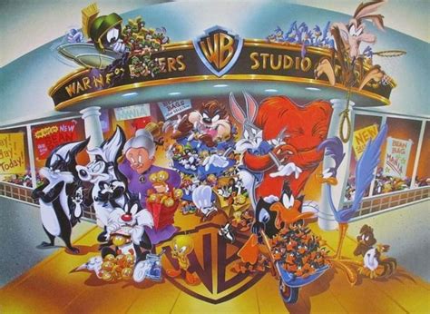 Warner Brothers Wallpaper Looney Tunes Group Photo Looney Tunes