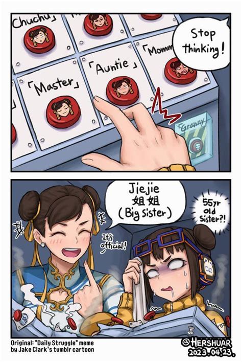 Chun Li And Li Fen “now Officially Chun Li Is The Big Sister” Art By Hershuar R Streetfighter