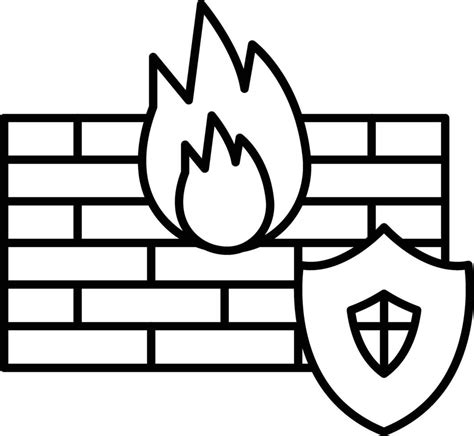 Firewall Protection Icon Vector Art Icons And Graphics For Free Download